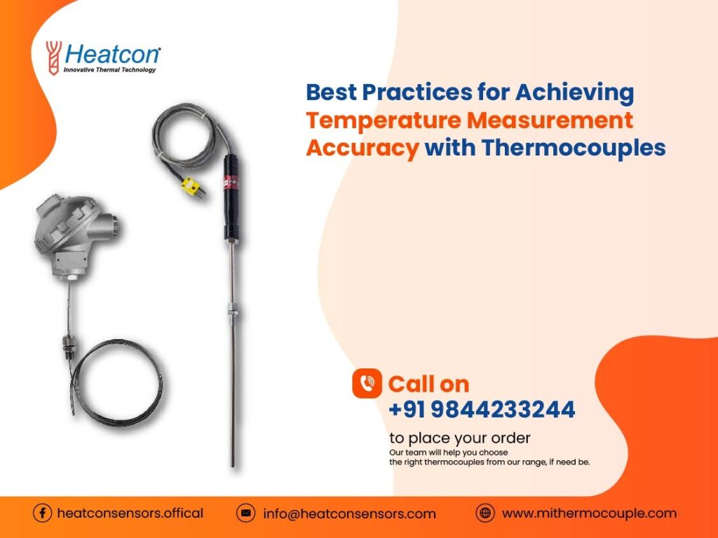 Thermocouples: Accurate Temperature Measurement - Heatcon Sensors