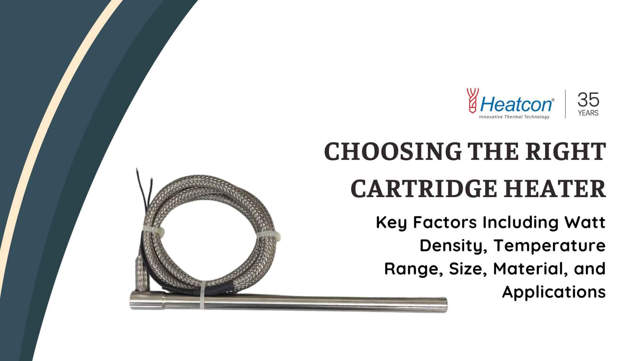 Choosing the Right Cartridge Heater: Key Factors Including Watt Density ...