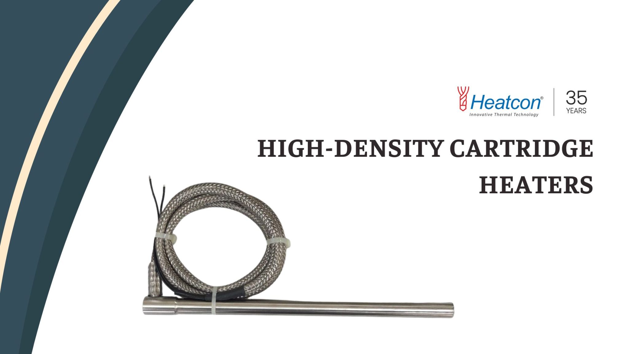 High-Density Cartridge Heaters with Flange Mounting | Metal ...