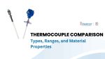 Thermocouple Comparison – Types, Ranges, and Material Properties ...
