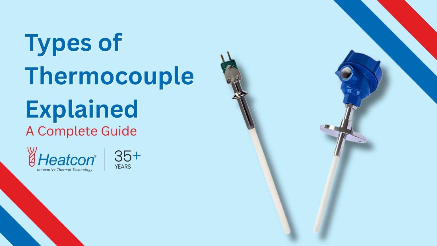 Types of Thermocouple: Complete Guide for Industry | Heatcon Sensors