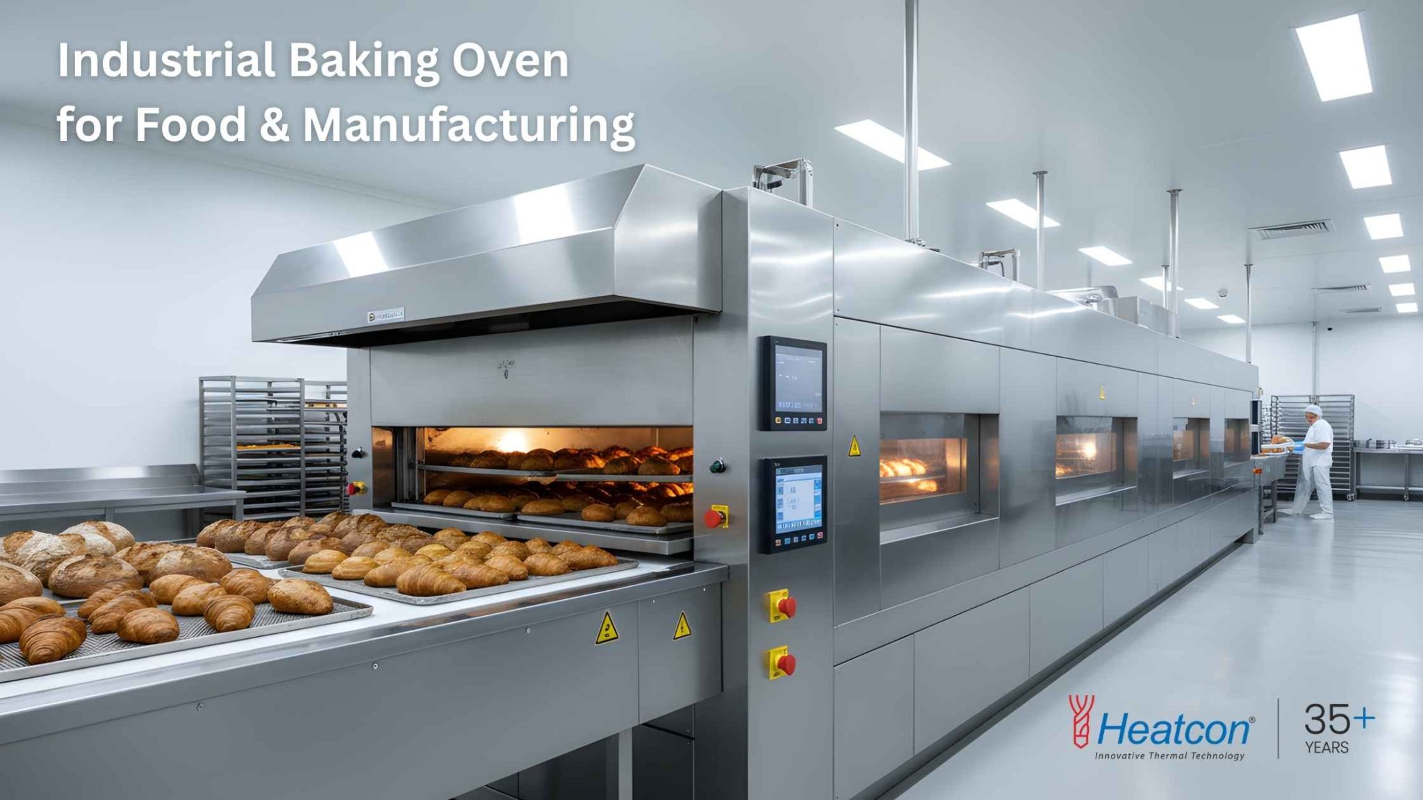 Industrial Baking Oven for Food & Manufacturing - Heatcon Sensors
