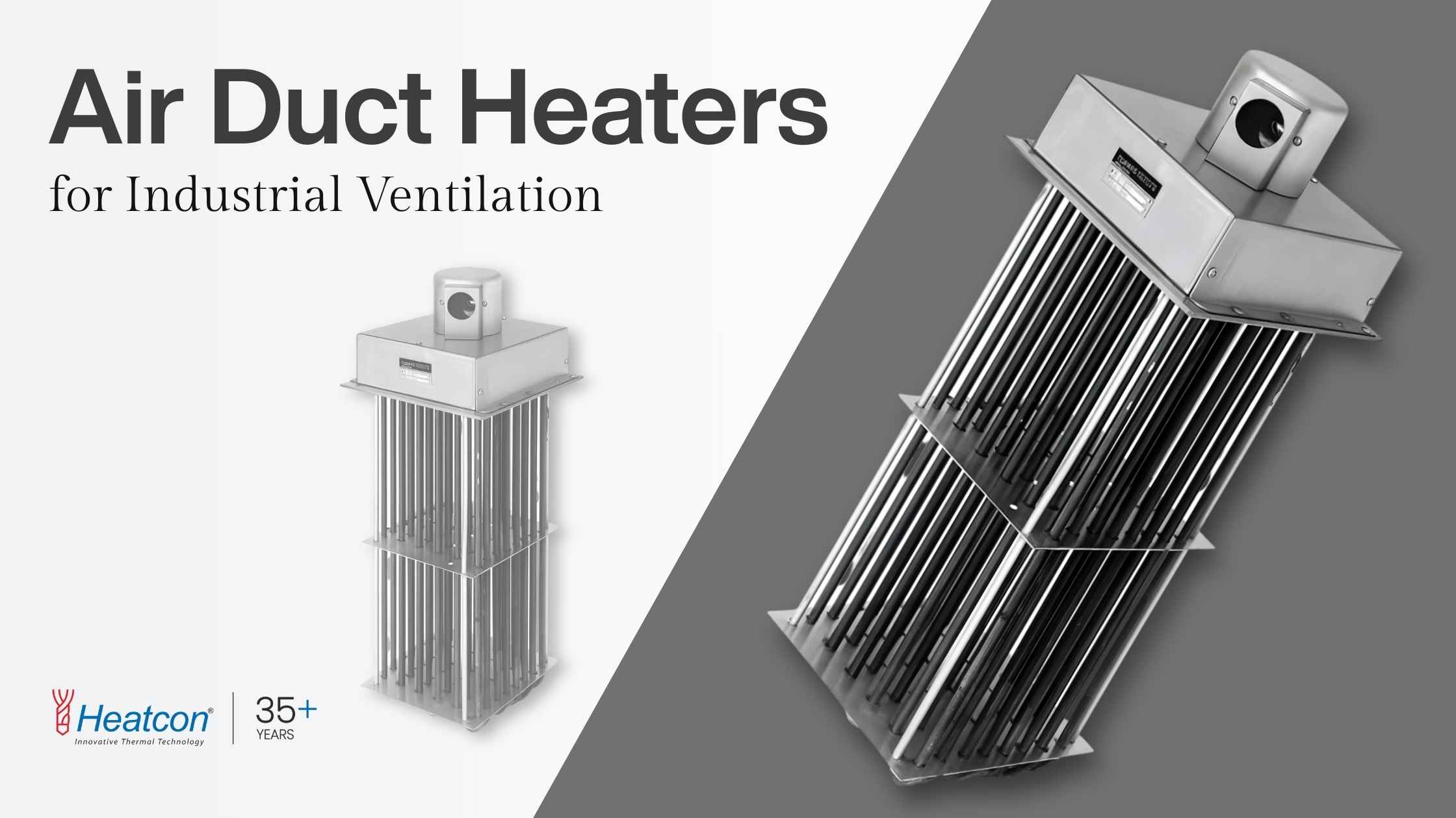 Air Duct Heaters for Industrial Ventilation - Heatcon Sensors