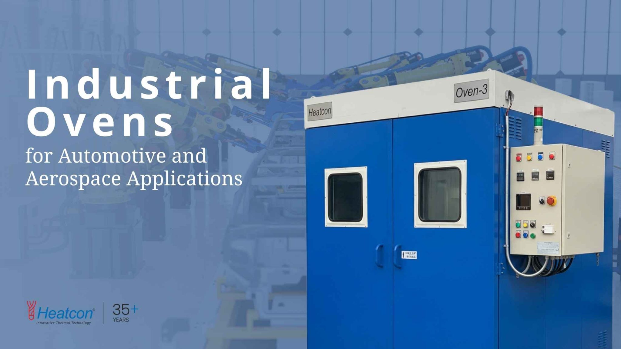 Industrial Ovens for Automotive & Aerospace Applications - Heatcon Sensors