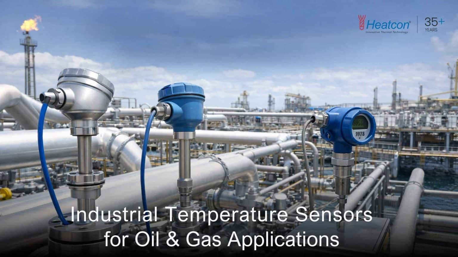Industrial Temperature Sensors for Oil & Gas | Heatcon Sensors