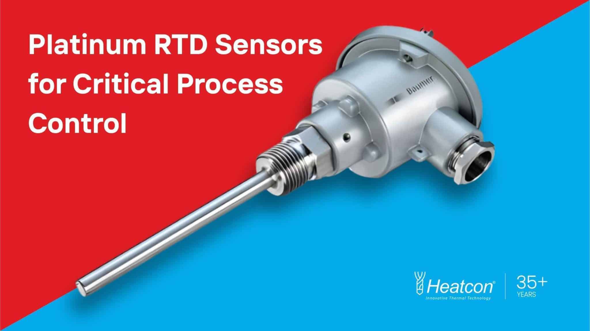 Platinum RTD Sensors for Industry | Heatcon Sensors